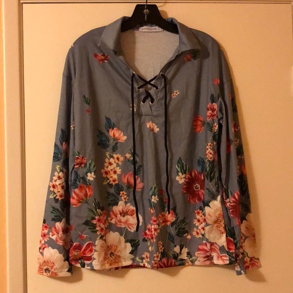 MISSLOOK | Tops | Misslook Long Sleeve Blouse | Poshmark
